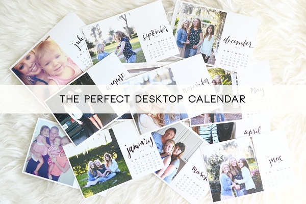 Print photo desktop calendar - mensdallas