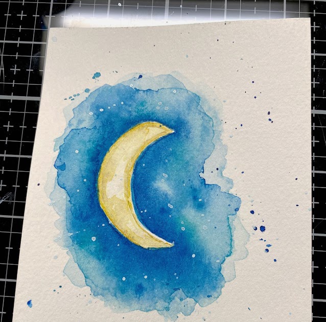 Stacy's Memory Triggers: Watercolor Moon