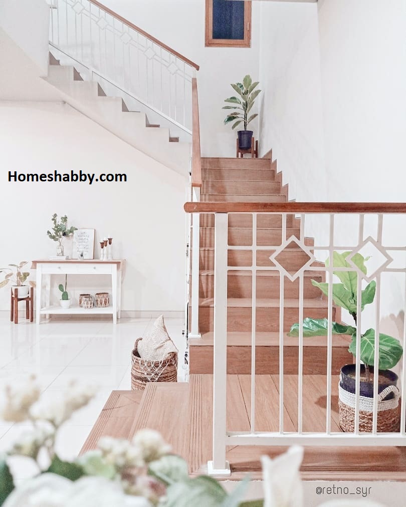 6 Ide Desain Tangga Rumah Minimalis dengan Bentuk L, Paling Banyak ...