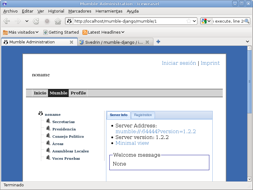 Un viaje de ida hacia Linux y el Código Abierto: Mumble un servidor de ...