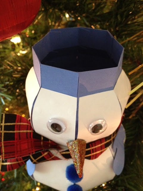 Paper Craft Creations: Christmas Snowman Box
