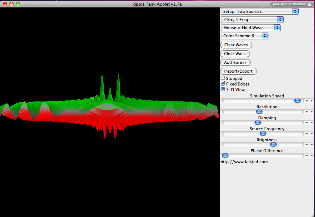 Print in the Communication Ecology: Wave Simulation Tool