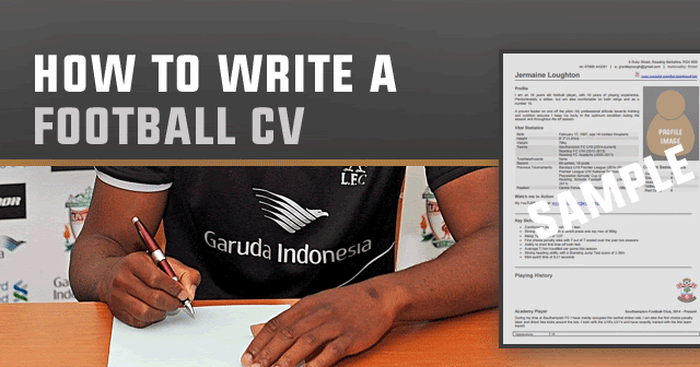 How to write a football cv click on the link site