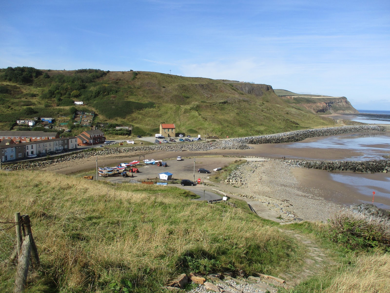 Love my life: Fab coastal walk. Saltburn to Staithes.