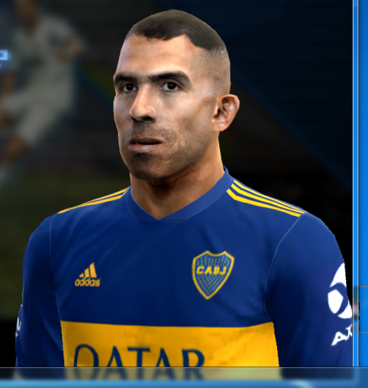 Iceberg Black: FACE y HAIR para Carlos Tevez 2020 (Pro Evolution Soccer ...