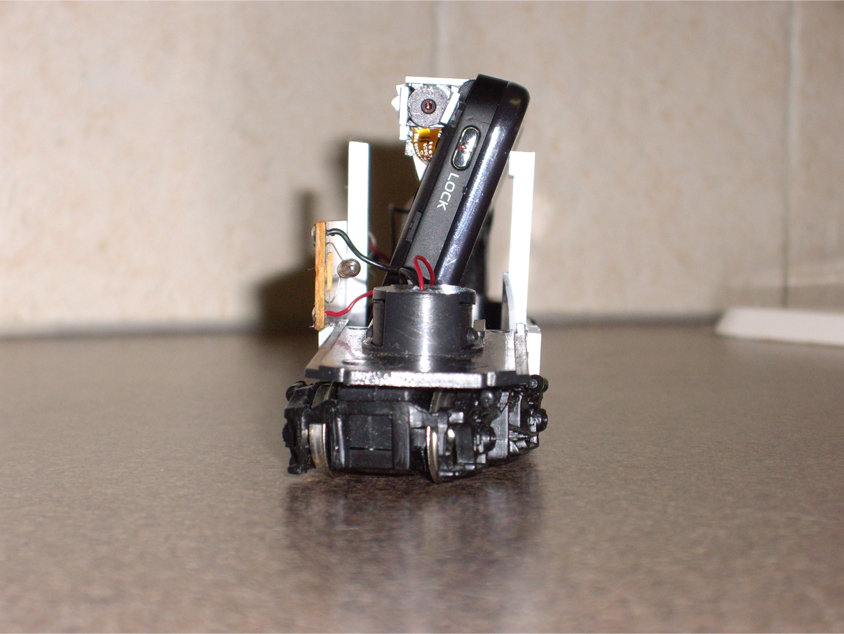 Homemade Locomotive POV Camera - TY'S MODEL RAILROAD