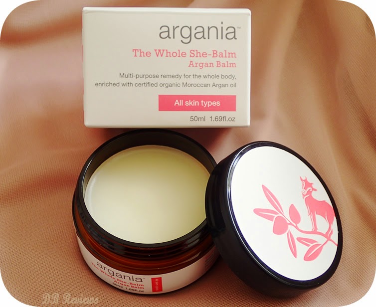 The Whole She-Balm Argan Balm from Argania - DB Reviews - UK Lifestyle Blog