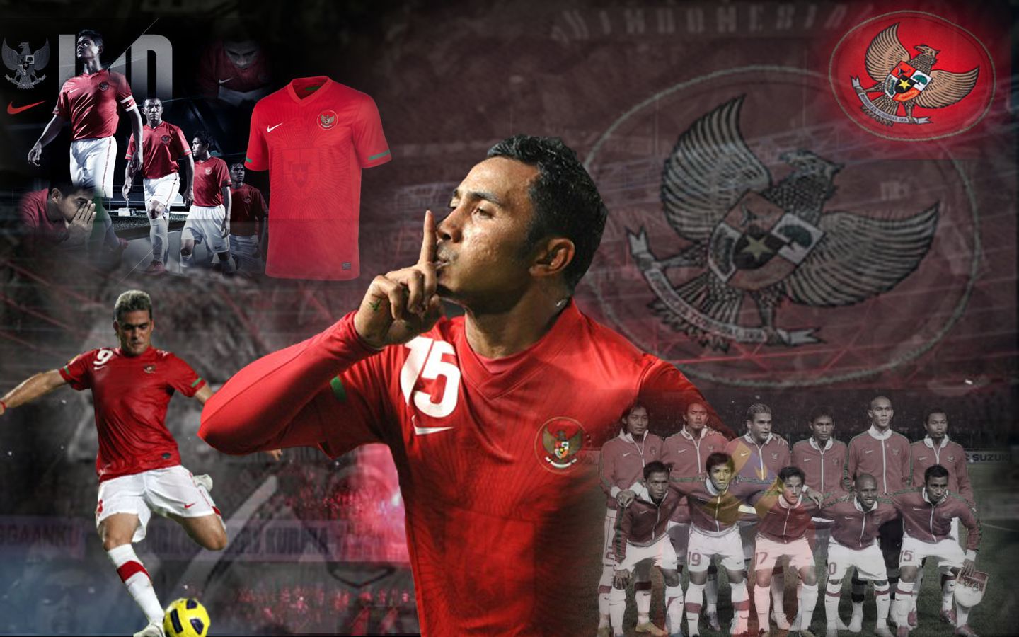 GARUDA 11 WARIORS: Wallpaper Pemain Timnas Indonesia