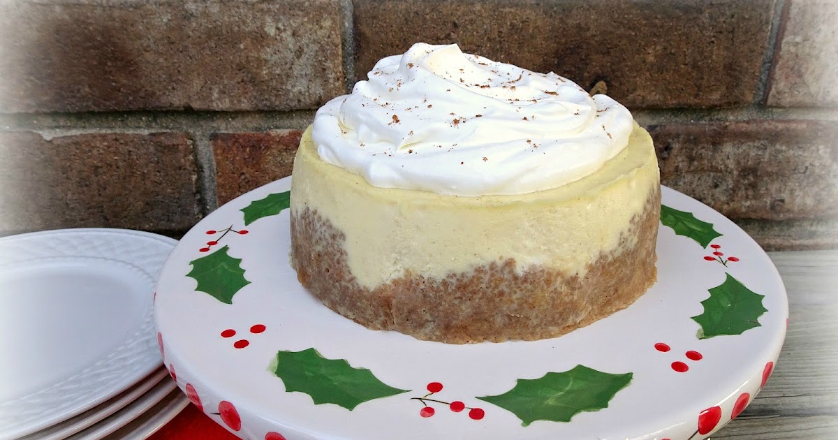 Easy as Pie: Rootitoot Real Eggnog Cheesecake