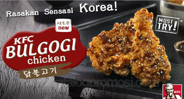 Harga Menu KFC Bulgogi Chicken, Rasakan Sensasi Ke Korea