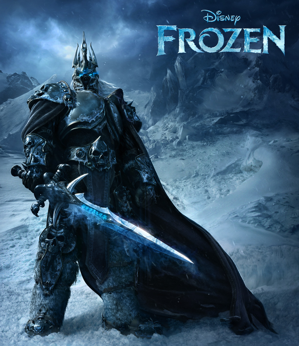Master of World of Warcraft : Improved poster for Disney's latest movie