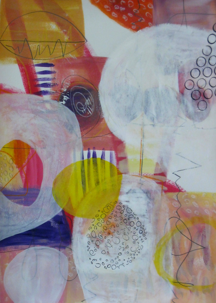 collage journeys by Jane Davies: Student Work from Sechelt