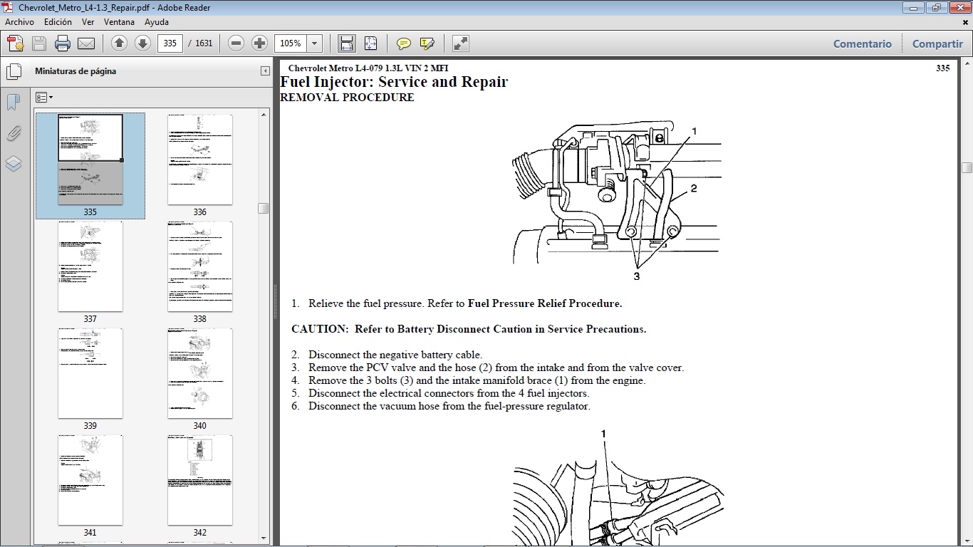 Manuales de Taller CHEVROLET