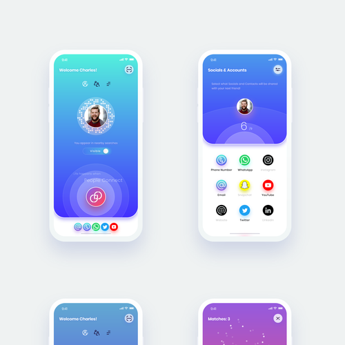 App Ui Design - Collage Template