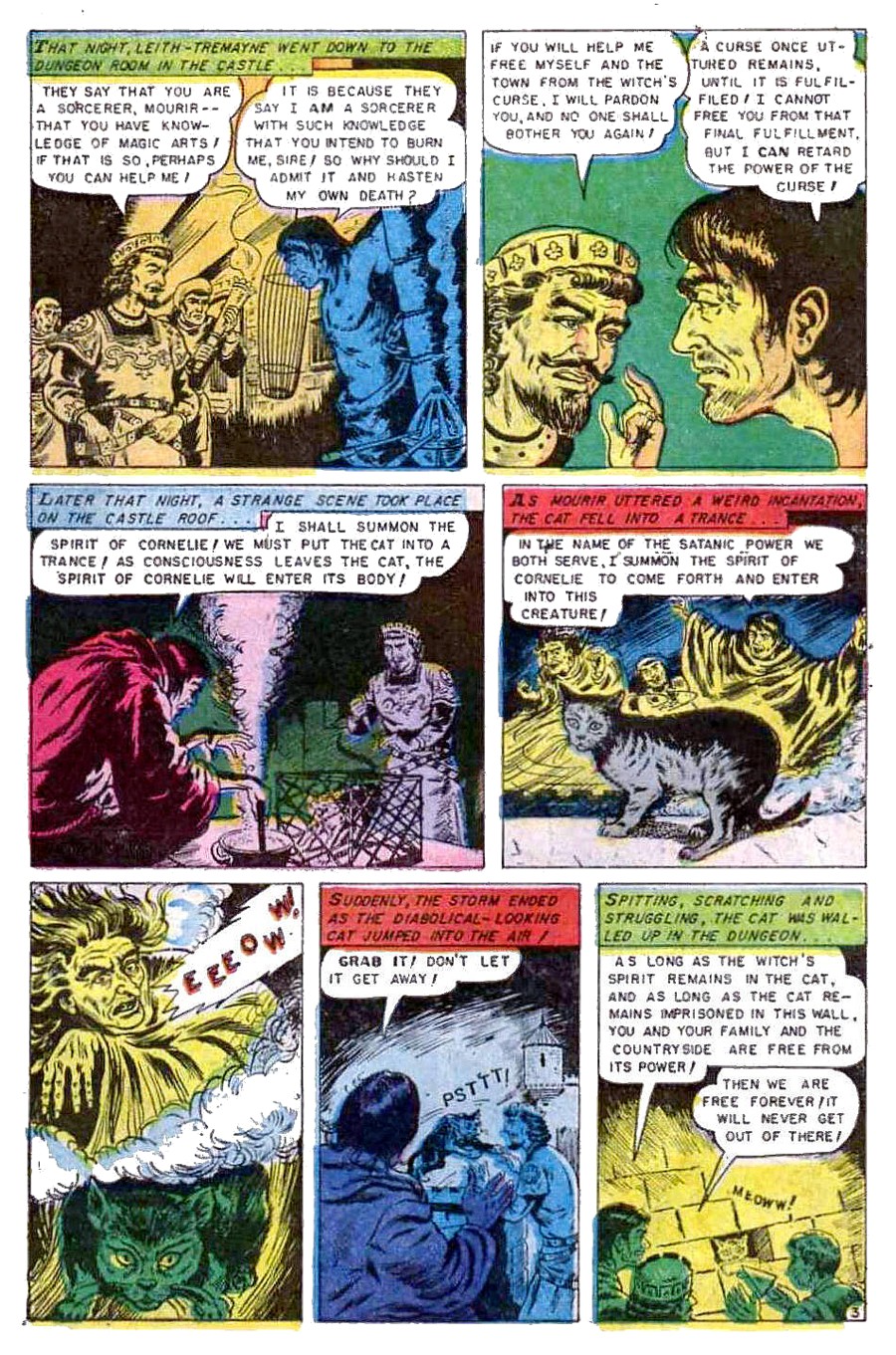 Pappy's Golden Age Comics Blogzine: Number 2463: Three witches