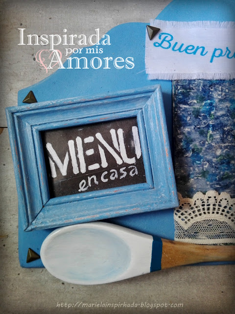Inspirada por mis amores: MENU EN CASA - RMB