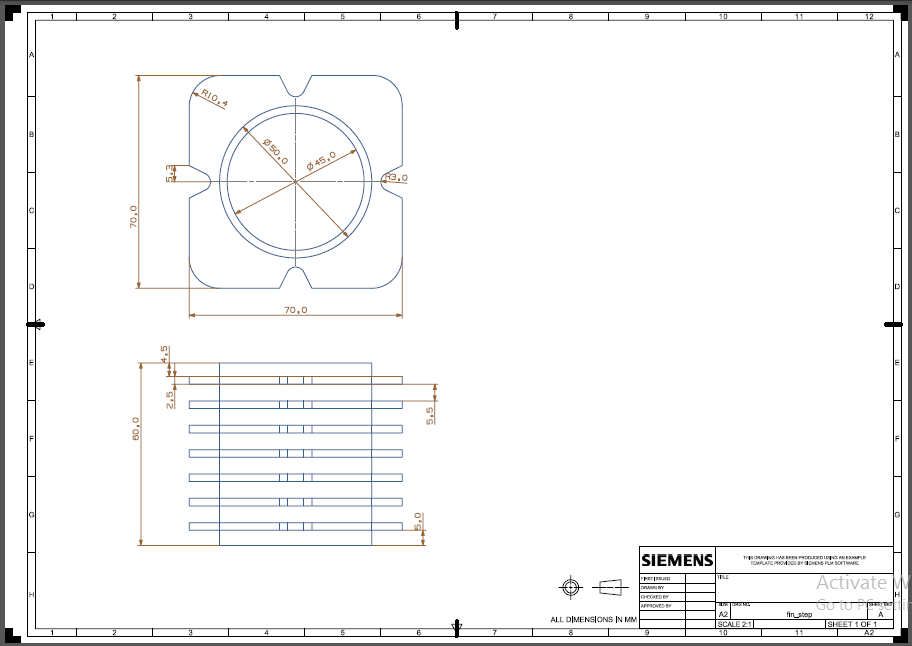 Andromeda CAD: Modeling and Steady state thermal analysis of cylinder ...