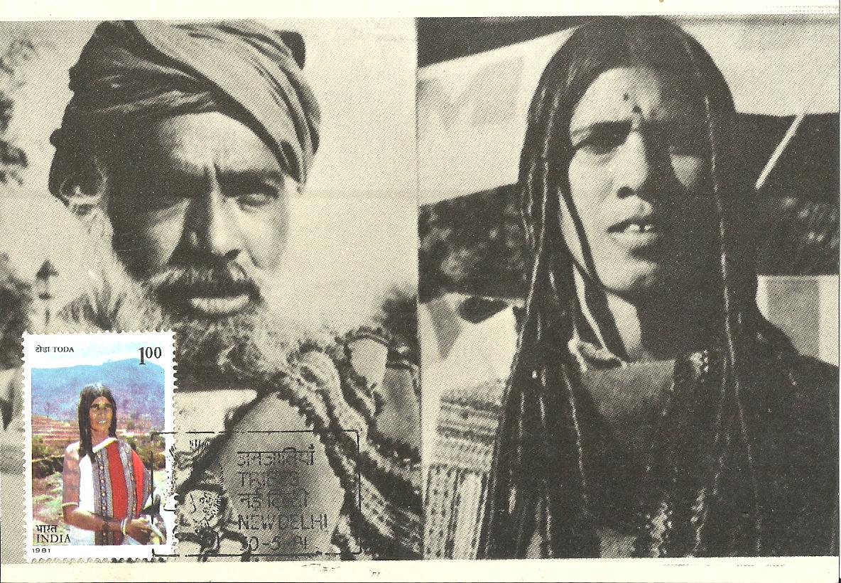 Heritage of India: Toda Tribe Maxim Card