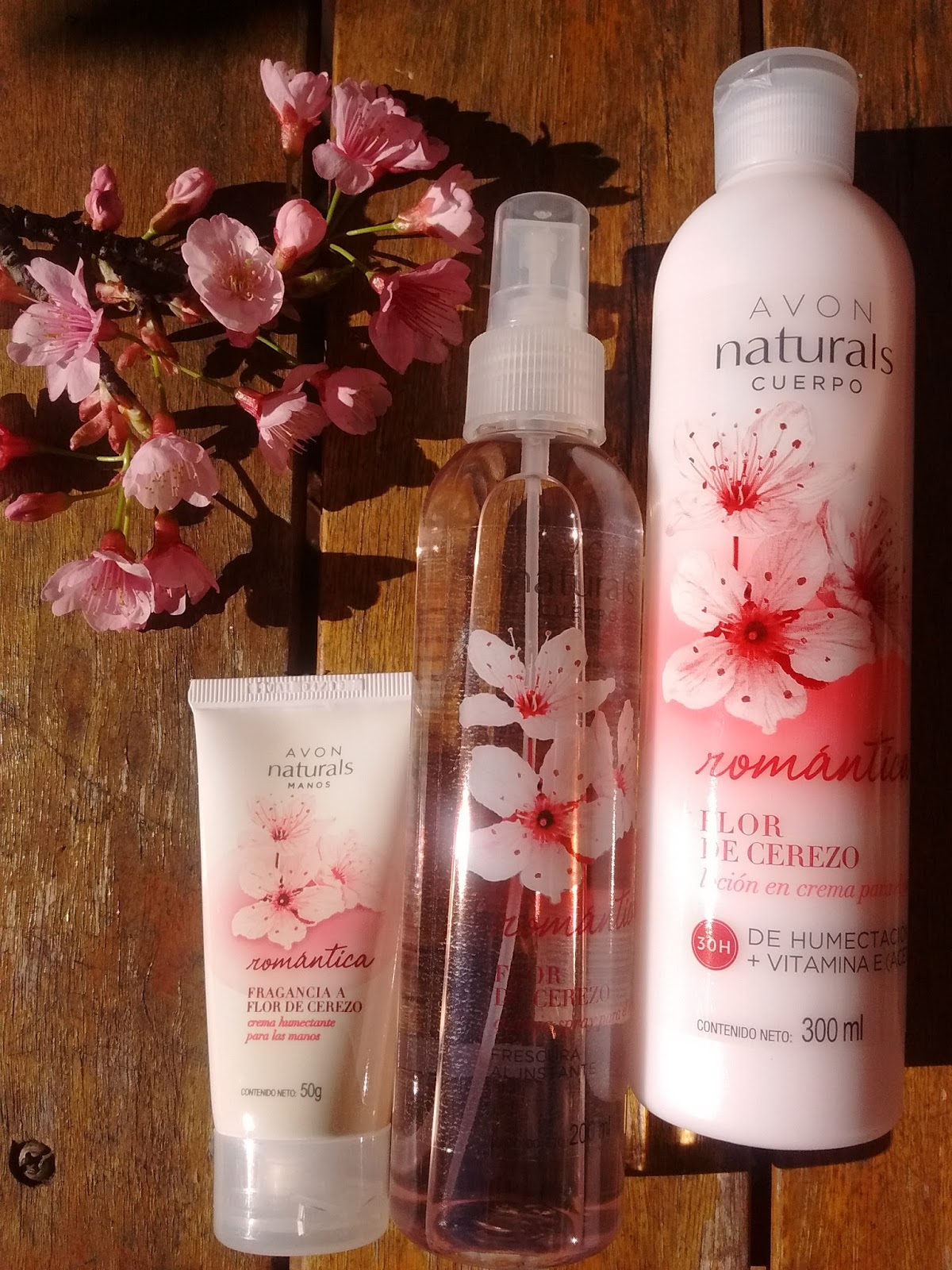 Avon Naturals nos presenta su nueva linea Flor de Cerezo...