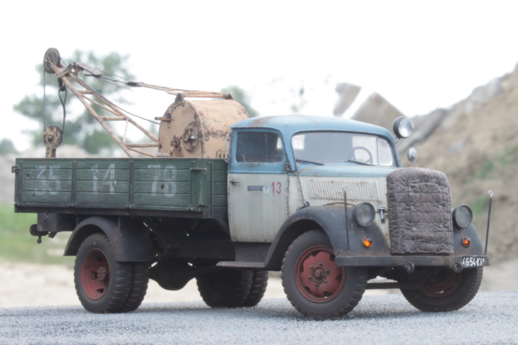 Master Models: Opel Blitz finished