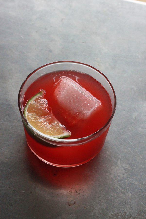 Stir & Scribble: Thirsty Thursday | Watermelon Hibiscus Aqua Fuerte