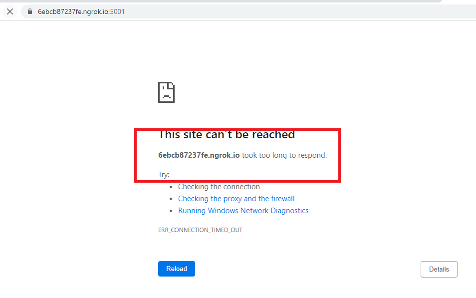 Over The Internet Share Locally Hosted .Net Core Application URL Using ...