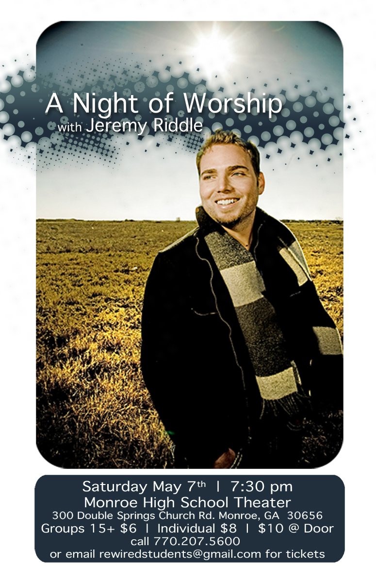 CCWC Students: A Night of Worship w/ Jeremy Riddle