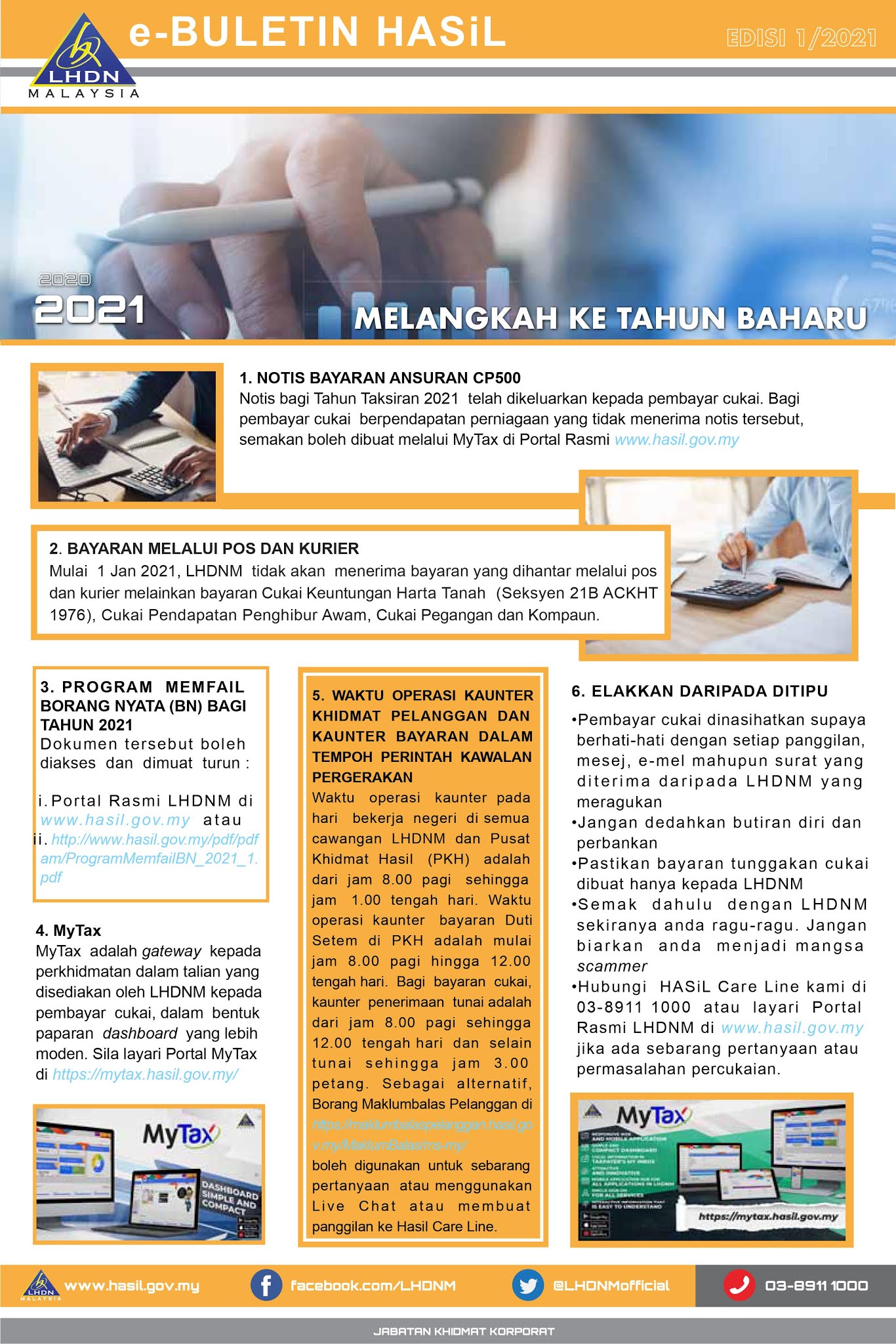 MELANGKAH KE TAHUN BAHARU 2021 (CP500)