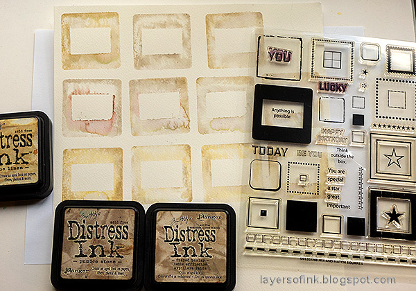 Layers of ink: Photo Slide Frames