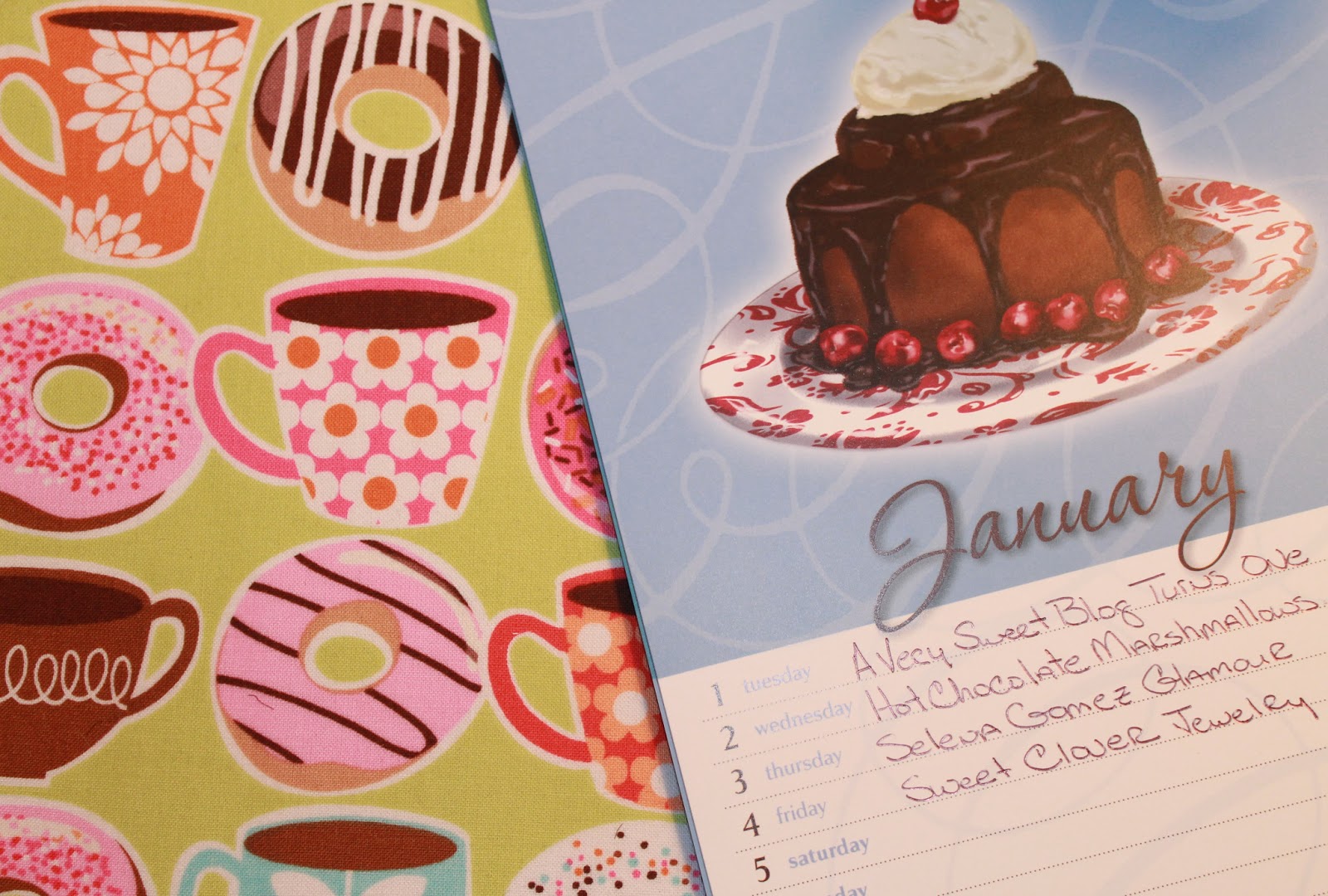 Calendar Crush | A Very Sweet Blog