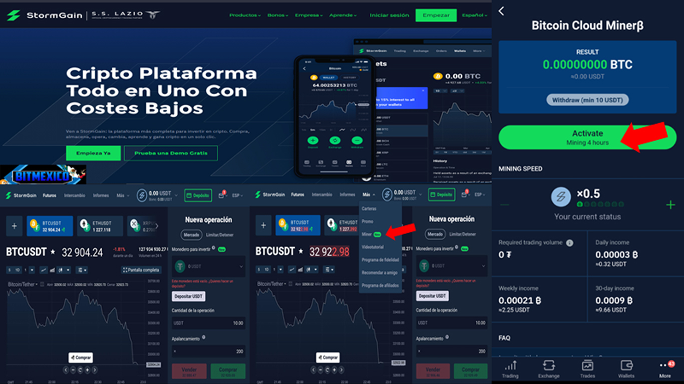 Las mejores paginas para minar Bitcoins 2021