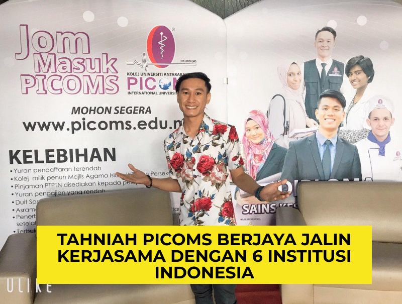 PICOMS Jalin Kerjasama Dengan 6 Institusi Indonesia - Budak Bandung Laici