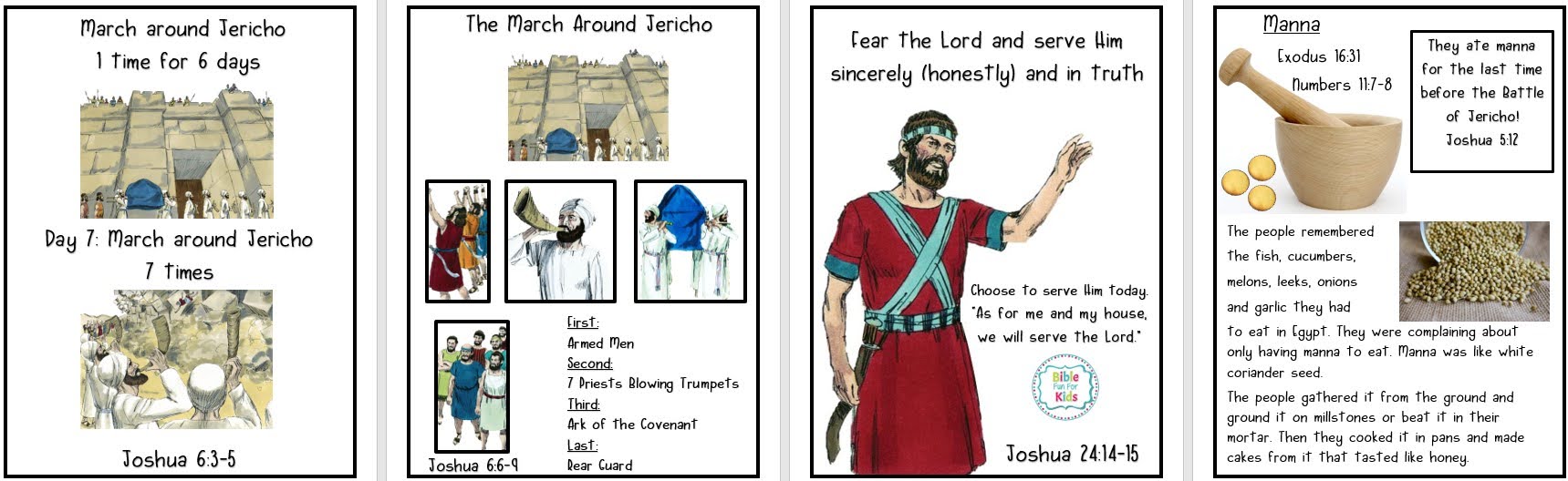 The March Around Jericho | Bible Fun For Kids