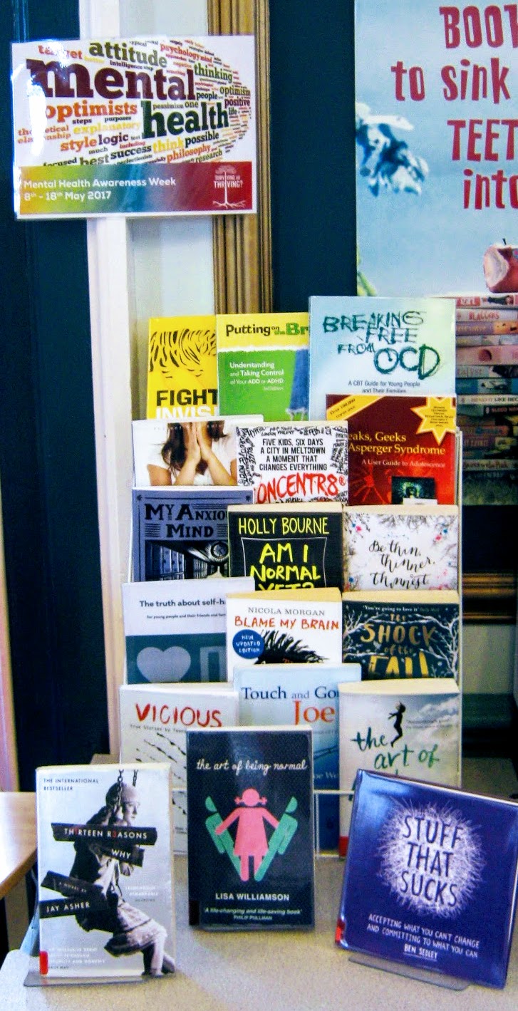 Ravensbourne School libraries : Mental Health Awareness Week 2017