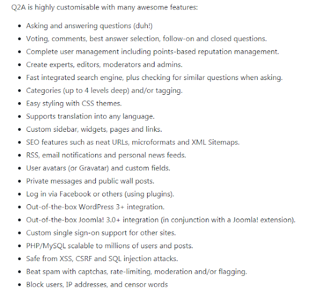 Creating an Online Q&A site with Question2answer