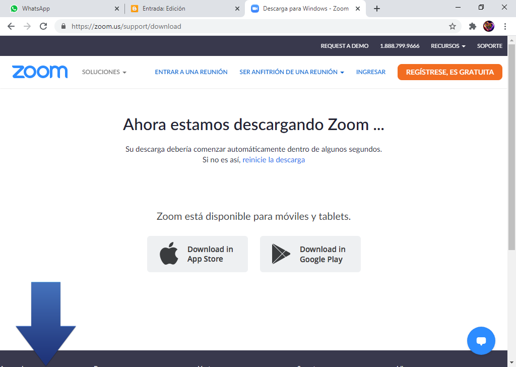 Como descargar Zoom en tu computadora