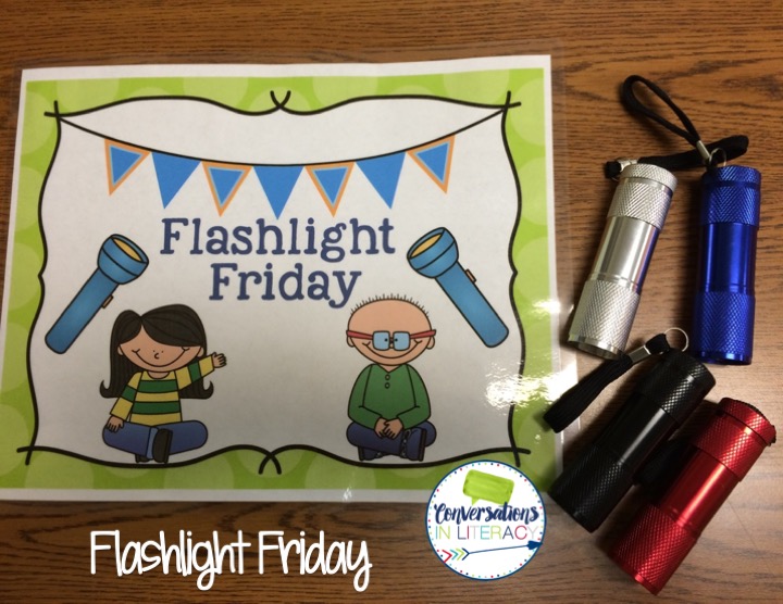 Flashlights, A Freebie, and A Peek at My Week - Conversations in Literacy