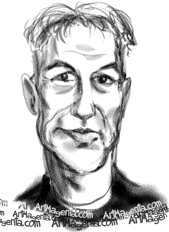 Harmon Ncis Caricatures Sketch Coloring Page