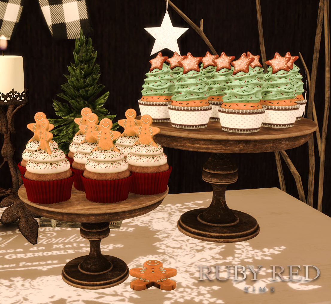 November: Sims 4 - Christmas CC Set - Part 1 [FREE] [Ruby Red Sims]