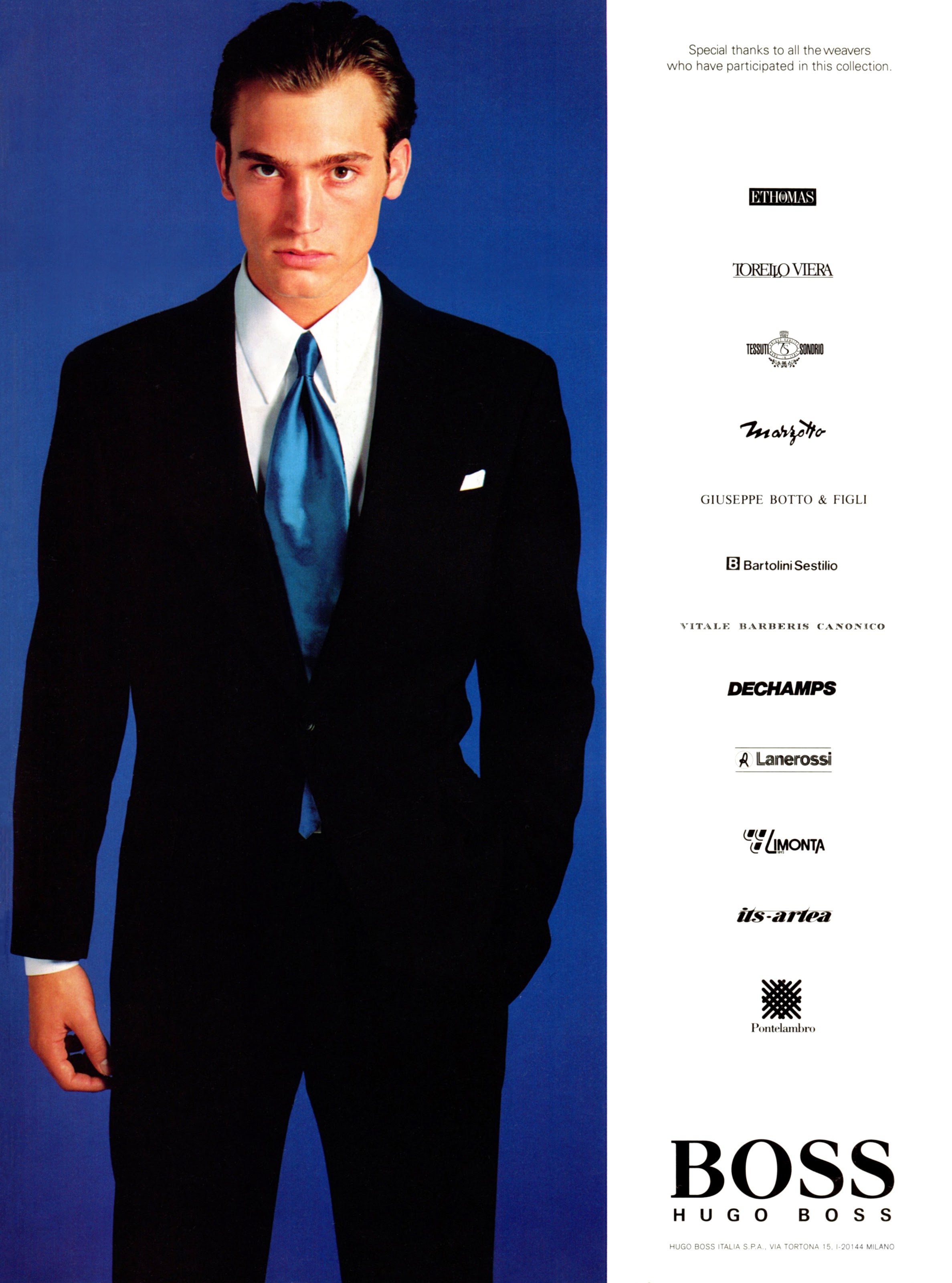 CAMPAIGN: HUGO BOSS FW 1996
