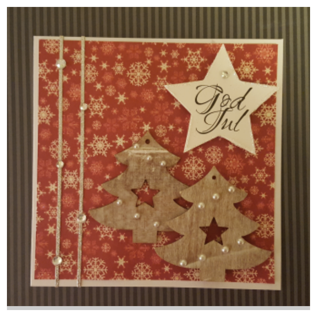 JUL I NORR: Diy Julkort