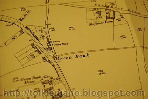 Tolkien collection: Sarehole Mill in una mappa di Green Hall del 1903