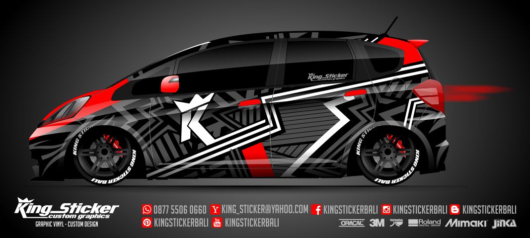 GALLERY CUTTING STICKER MOBIL MURAH DI DENPASAR BALI | King Sticker bali