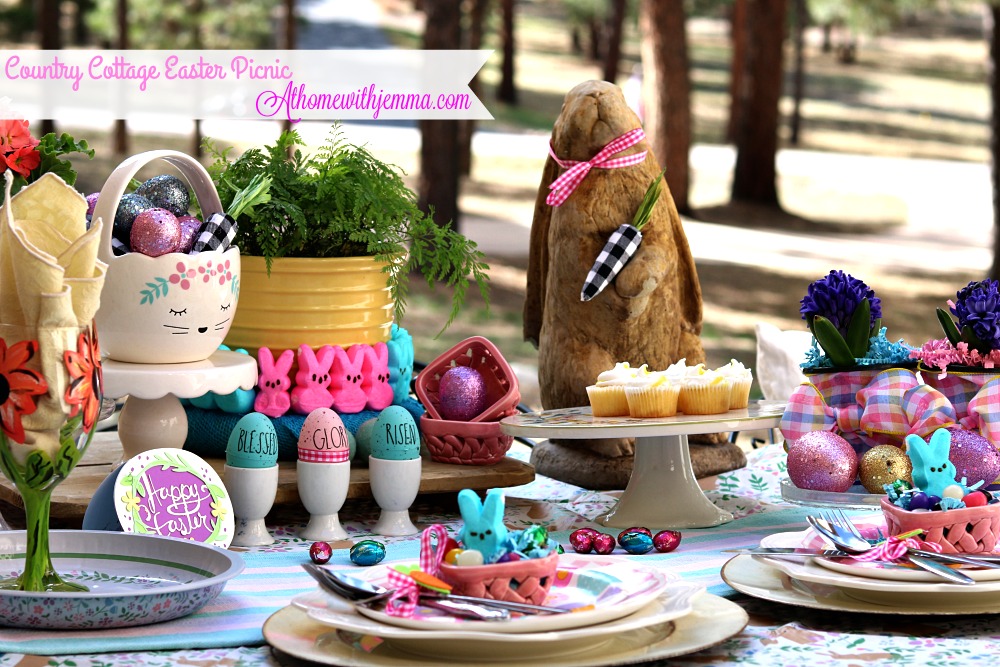 Happy Easter and a Pastel Cottage Picnic - At Home with Jemma