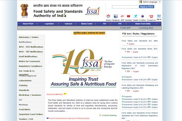 Things you should know about FSSAI