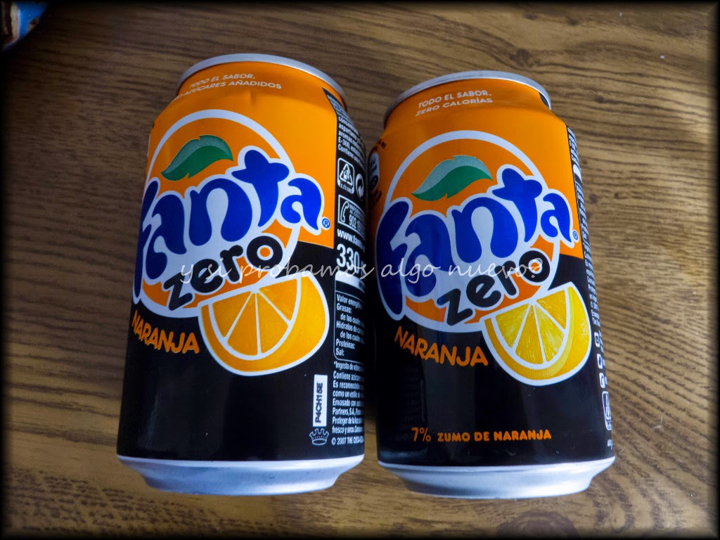 Probando Fanta zero con Trnd