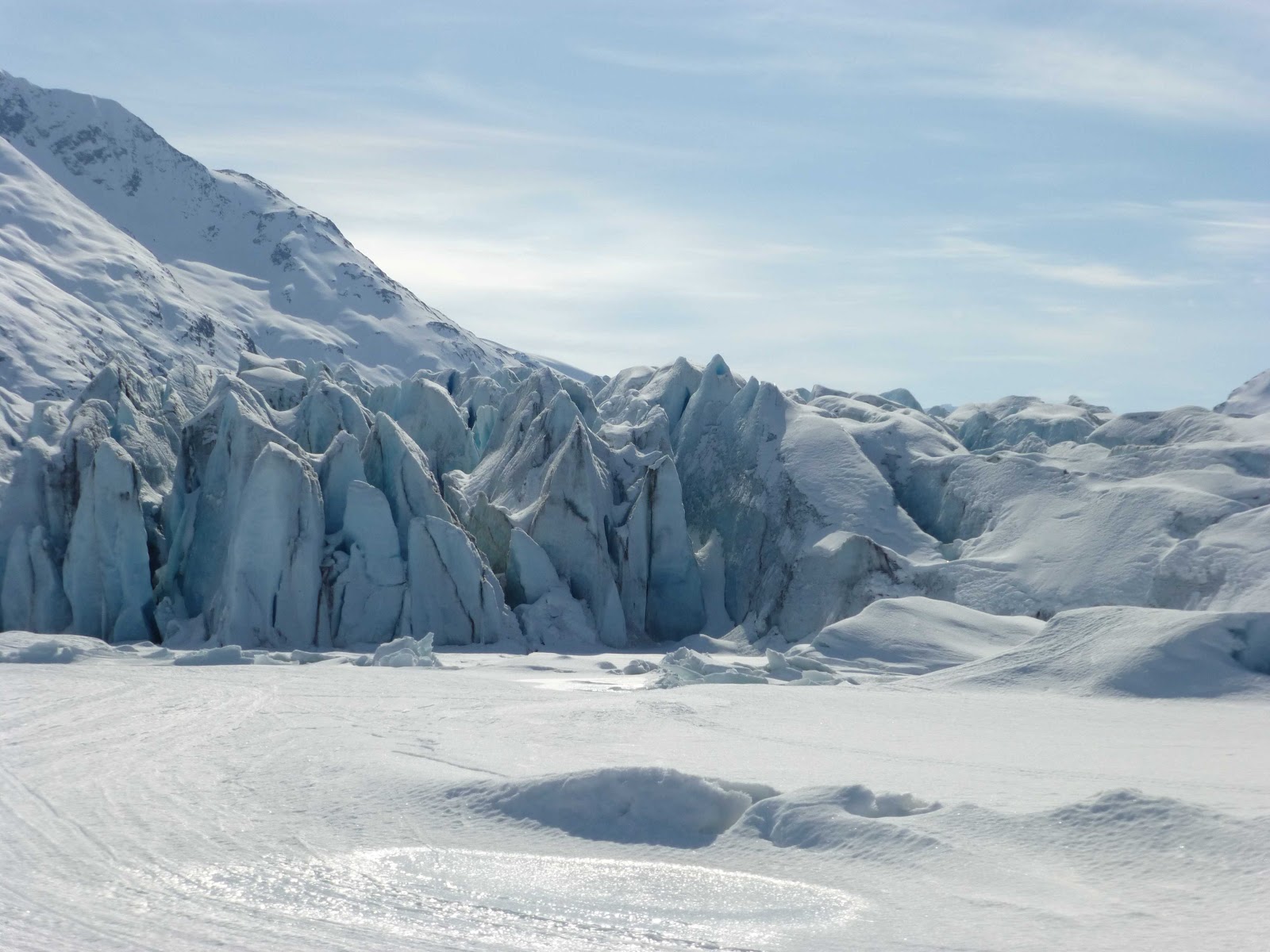 Alaska Adventures by Trond: Spencer Glacier Crust Ski