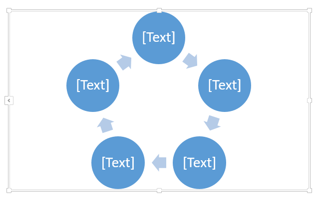 Insert SmartArt Graphic in Excel