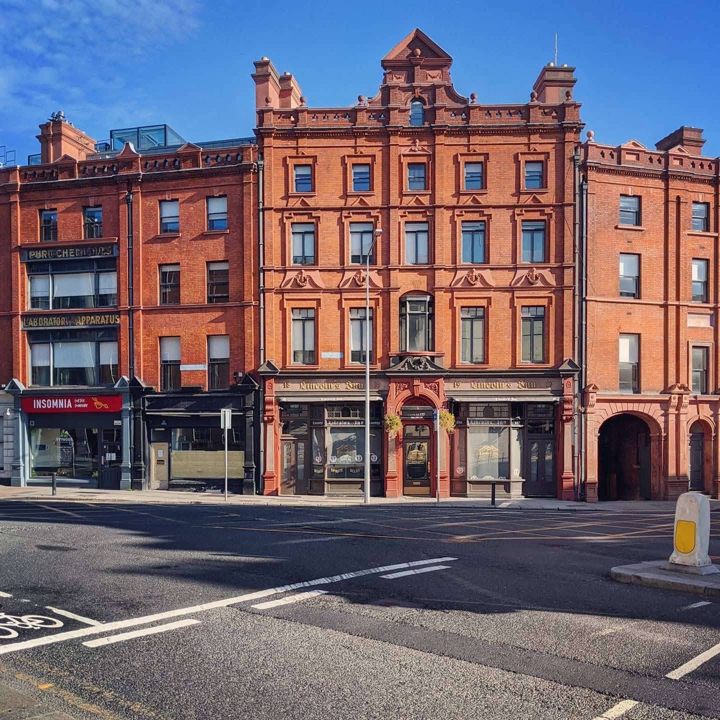 Photos of Dublin under lockdown: Lincoln's Inn