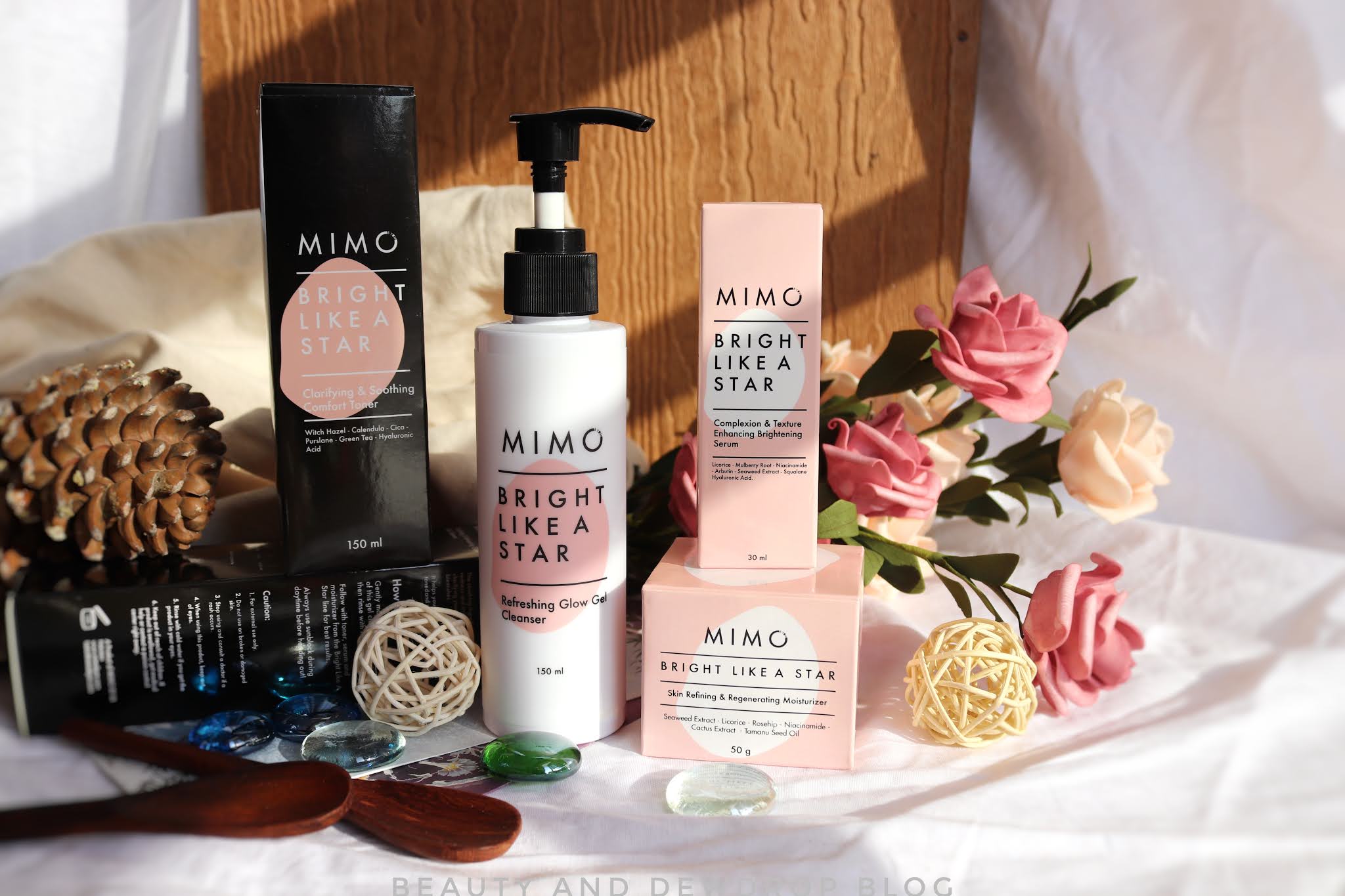 MIMO BY M Bright Like A Star Set Review | Beauty & Dewdrop Blog